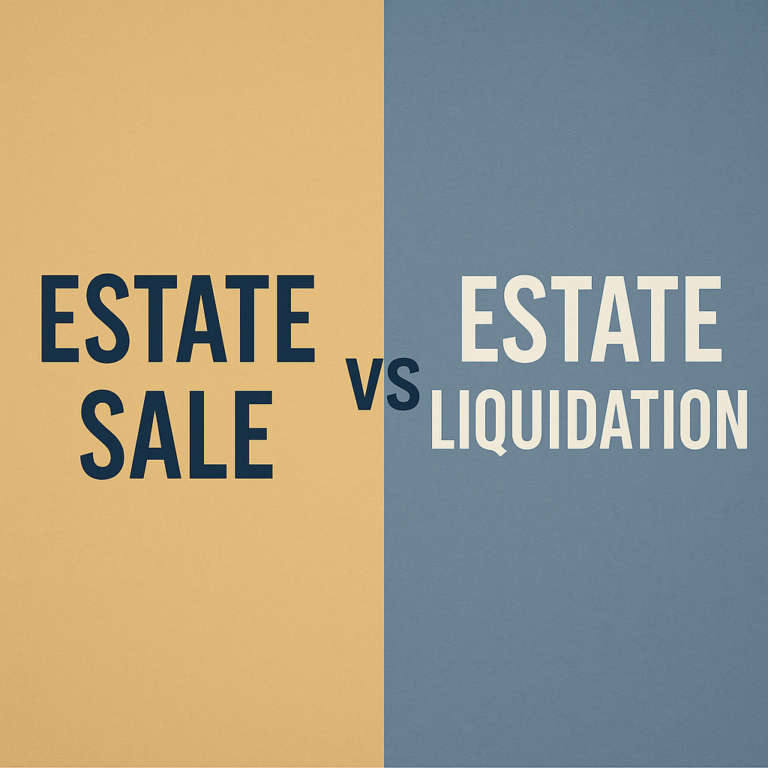 Estate Sale vs Estate Liquidation | The Real Difference